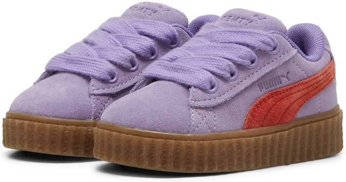 Кеды детские Puma Creeper Phatty Inf Fenty Lavender Alert/Burnt Red/Gum ...