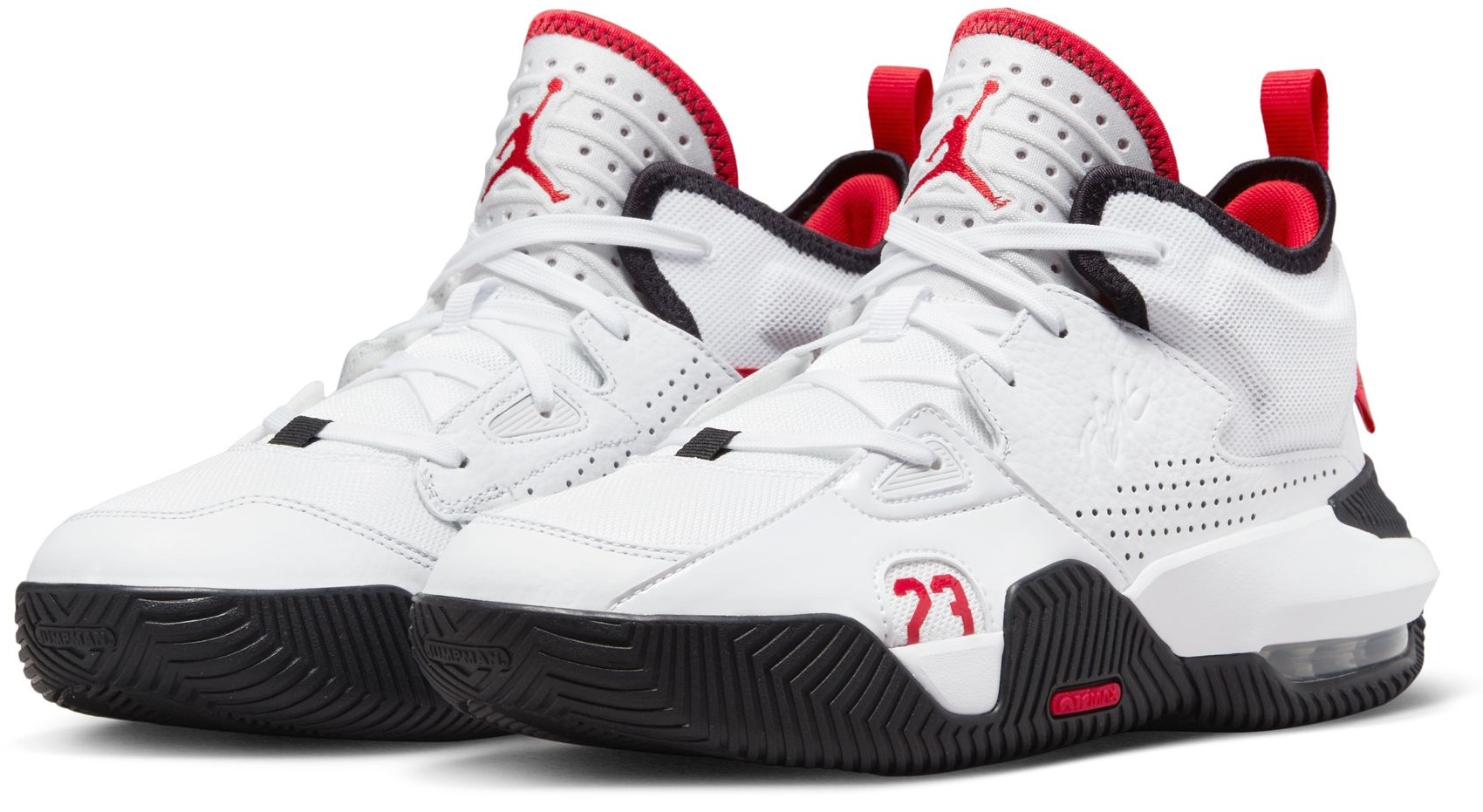 Adidași pentru bărbați Nike Jordan Stay Loyal 2 White/University Red ...
