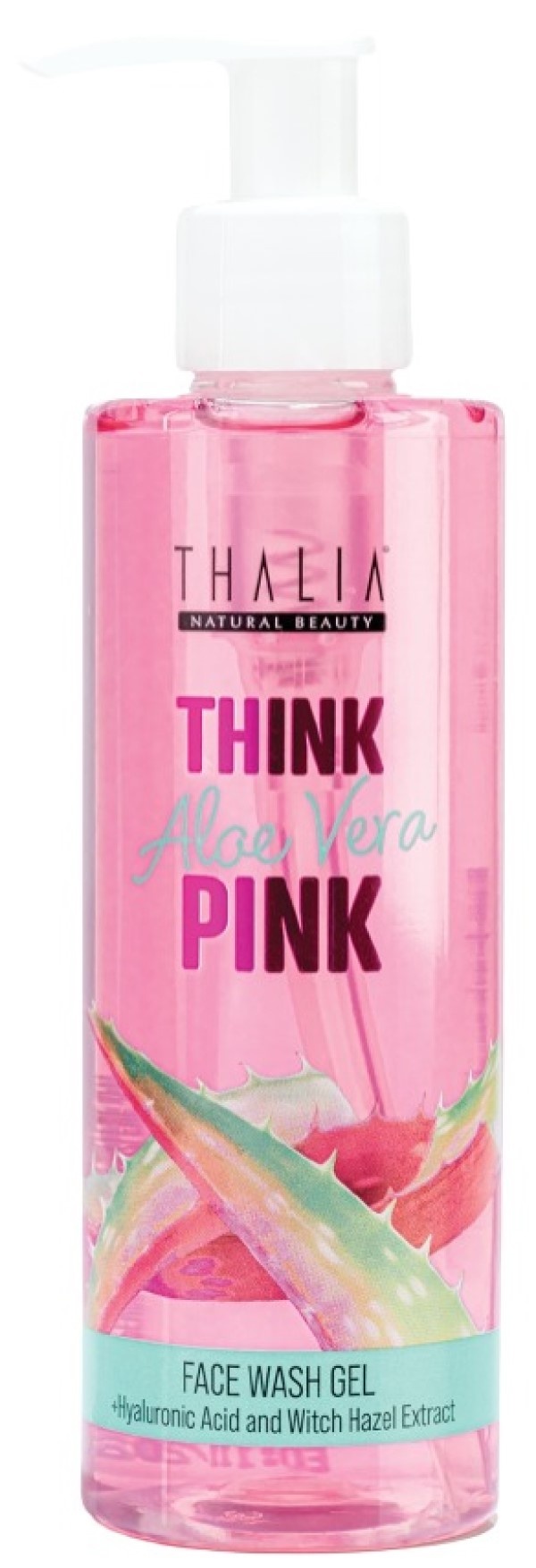 Очищающее средство для лица Thalia Think Pink Aloe Vera Wash Gel 200ml ...