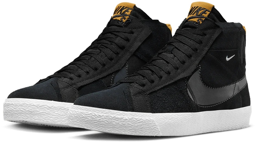 Кеды мужские Nike Sb Zoom Blazer Mid Premium Black/White/Anthracite, s ...