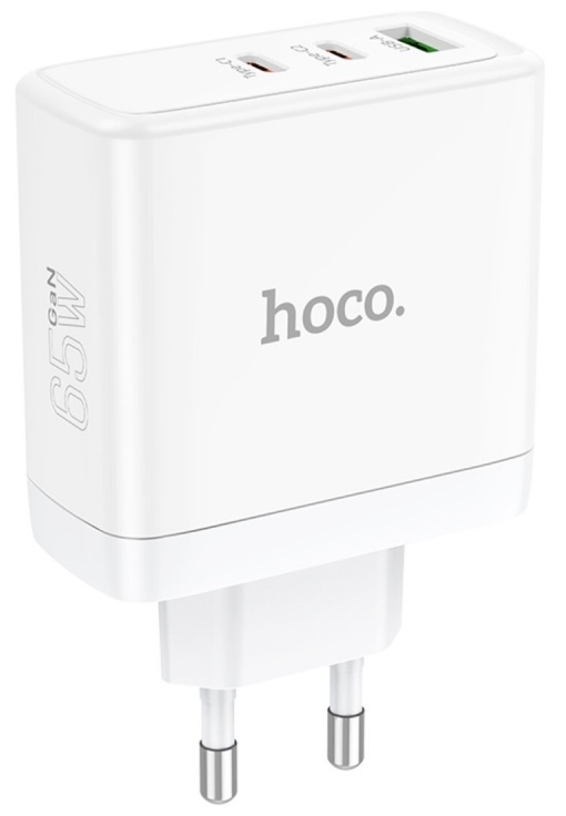 Зарядное устройство Hoco N30 Glory PD65W White, купить по выгодной цене ...