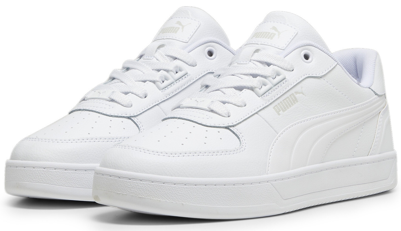 Ghete pentru bărbați Puma Caven 2.0 Lux Puma White/Cool Light Gray, s ...