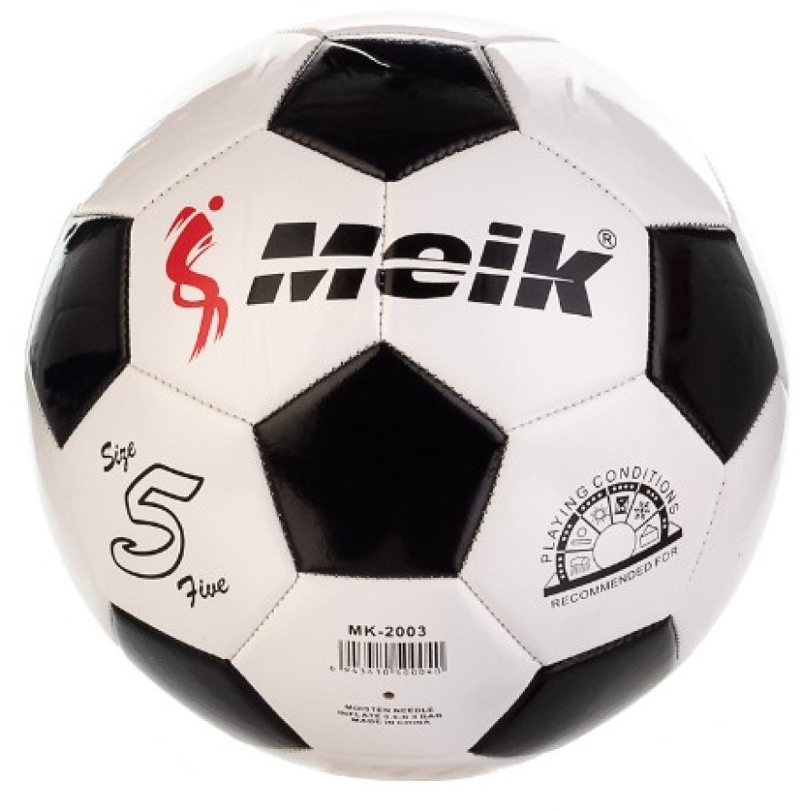 Minge de fotbal Meik MK-2003 White/Black – cumpără în Chișinău și ...