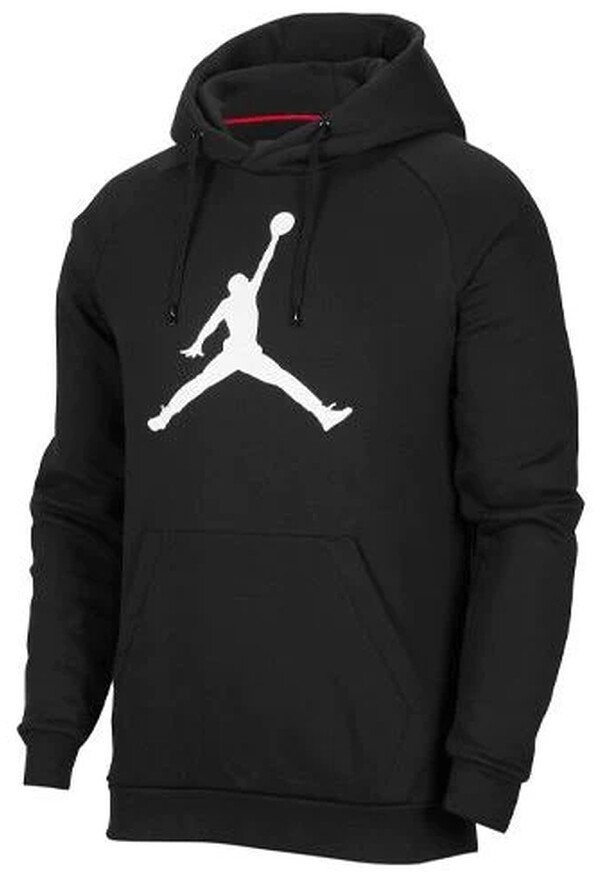 Hanorac pentru bărbați Nike Jordan Jumpman Logo Flc Po Black XXL ...