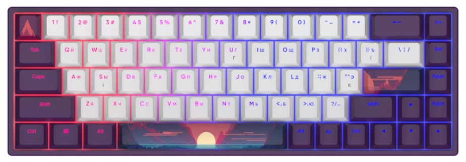 Клавиатура Dark Project 68 Sunrise - купить по цене 1 599 лей с ...