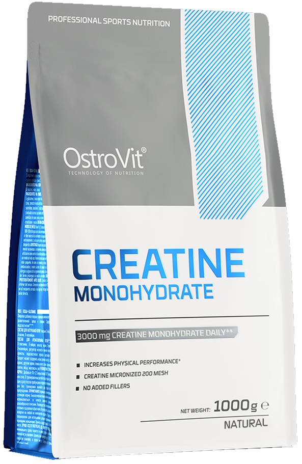 Креатин Ostrovit Creatine Monohydrate 1000g Pure - купить по выгодной ...
