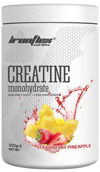 Креатин IronFlex Creatine Monohydrate 500g Strawberry Pineapple ...