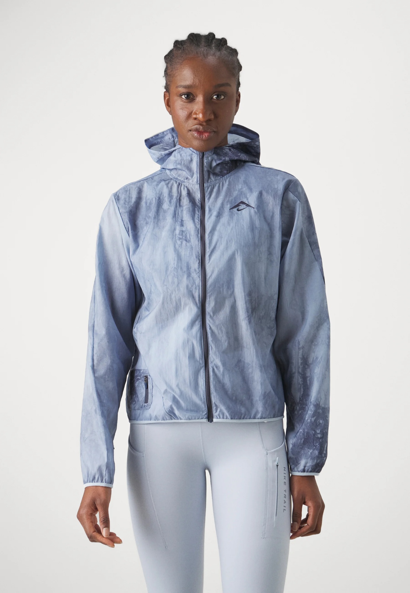Женская ветровка Nike W Nk Trail Repel Jkt Light Armoury Blue/Thunder ...
