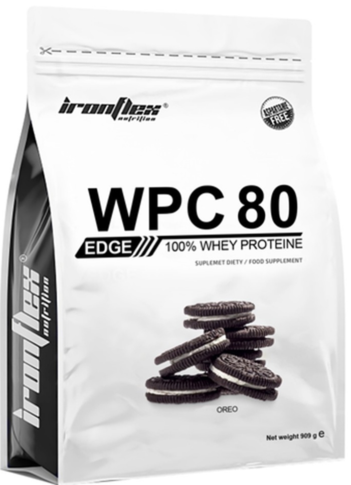 Протеин IronFlex WPC80 EDGE Oreo 909g — купить в Молдове | Pandashop.md
