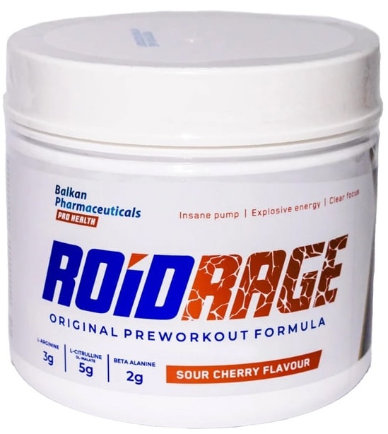 Complex pre-antrenament Balkan Pharmaceuticals Roid Rage 420g Sour ...