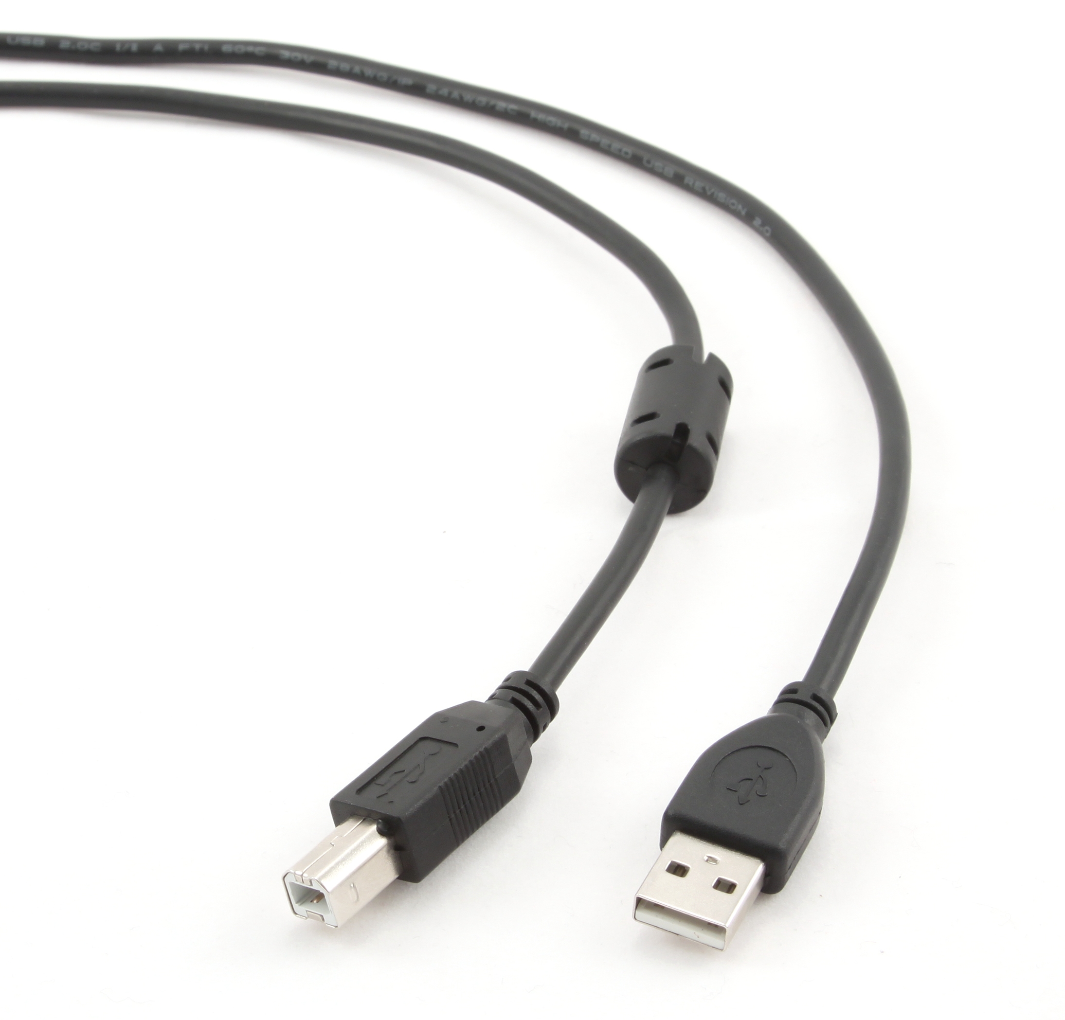 USB Кабель Cablexpert USB 2.0 AM/BM 3m Black (CCF-USB2-AMBM-10), купить ...