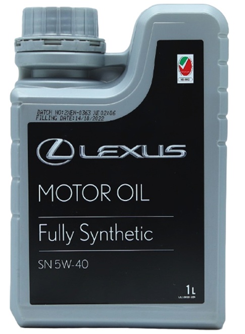 Моторное масло Lexus SN Fully Synthetic 5W-40 1L, купить по выгодной ...