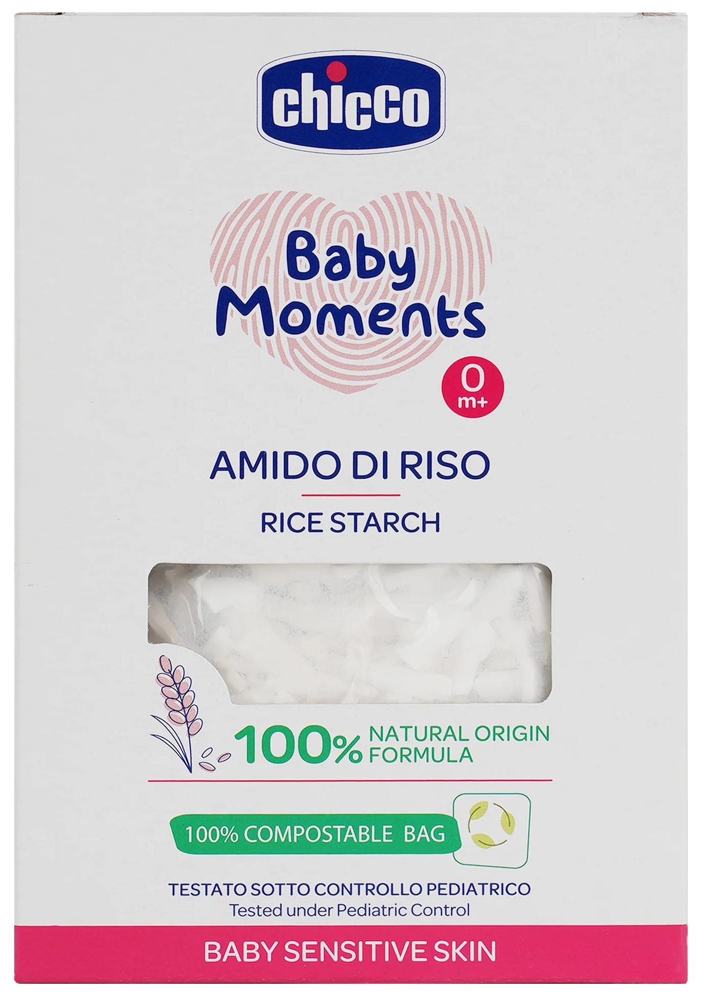 Рисовый крахмал Chicco Baby Moments Rice Starch 250g - купить по цене ...