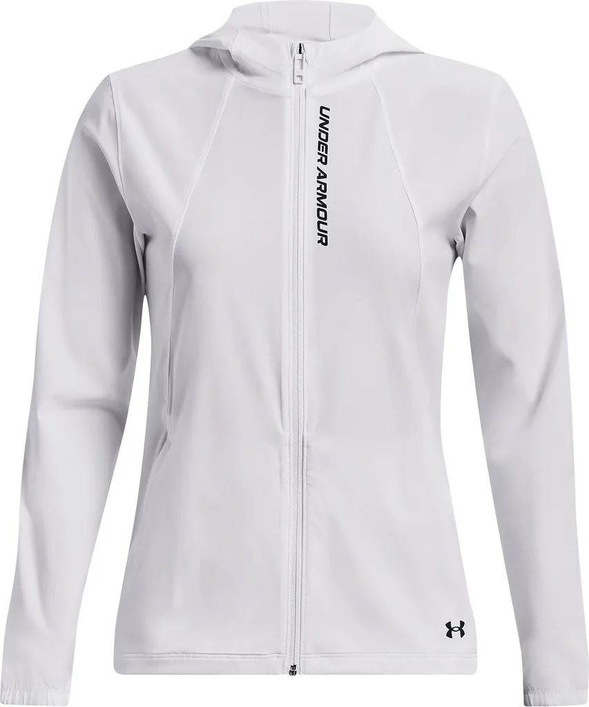 Женская толстовка Under Armour OutRun The Storm Jacket White/Reflective ...