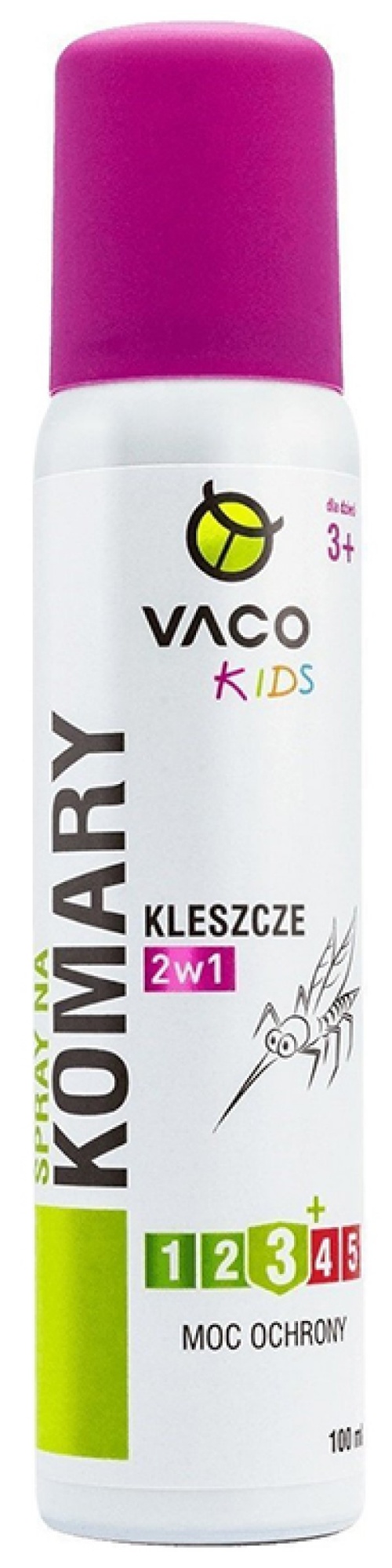Спрей от насекомых Vaco Kids 2in1 Insect Repellent 100ml, купить по ...
