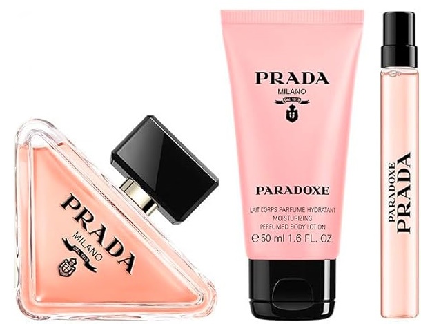 Парфюмерный набор для неё Prada Paradoxe EDP 90ml + EDP 10ml + Body ...