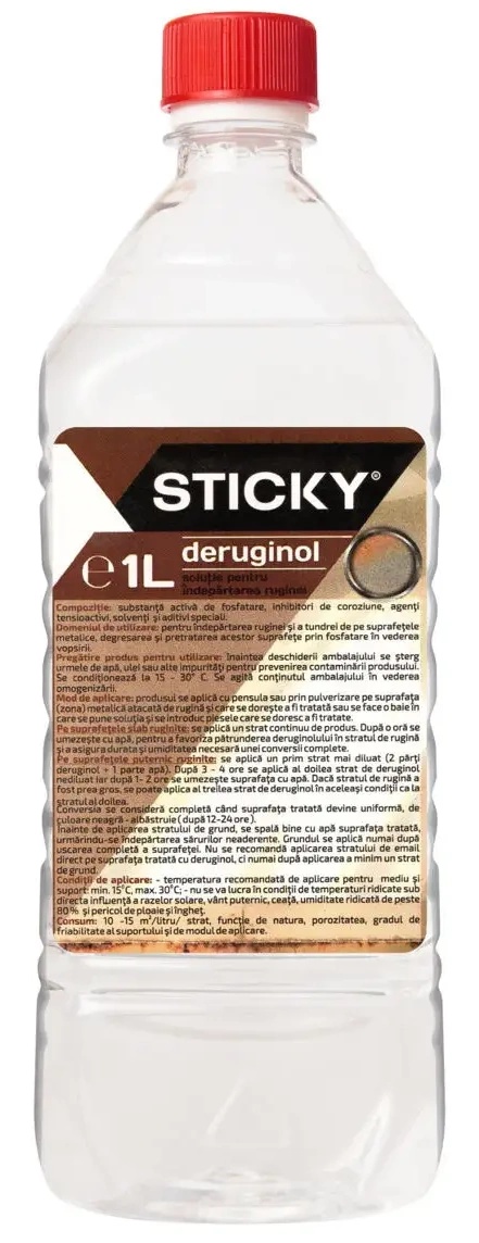 Очиститель и растворитель Sticky Deruginol SDR1 1L - купить по выгодной ...