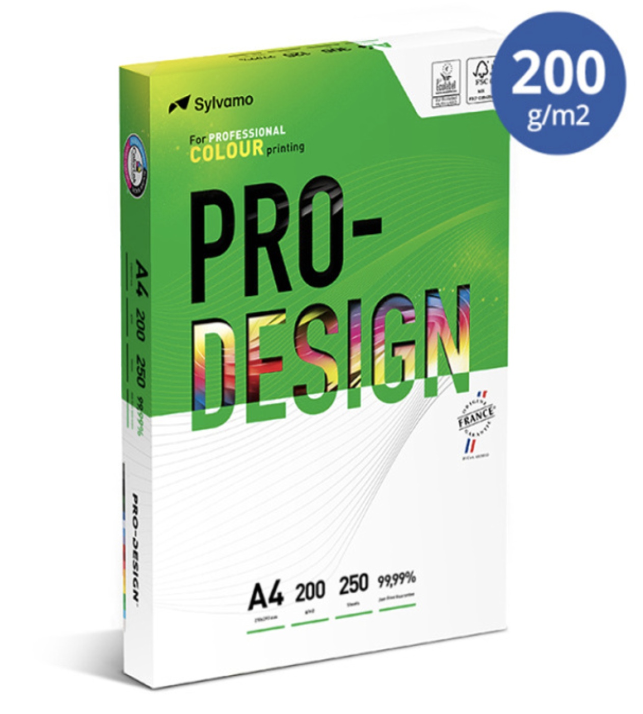 Бумага для печати Pro Design A4 200g/m2 250p, купить по выгодной цене с доставкой по Молдове в ...