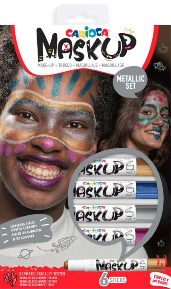 Aquagrim Carioca Mask Up Metallic (43155), cumpără la prețul de 160 lei ...