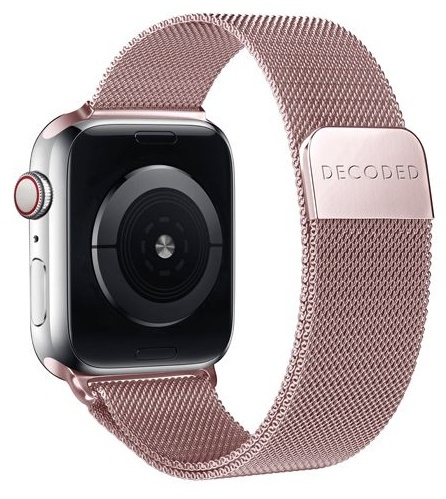 Curea Decoded Milan Traction Strap 41mm Rose Gold (D23AWS41MTS1RD ...