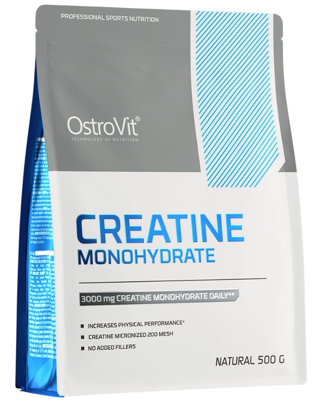 Creatina Ostrovit Creatine Monohydrate 500g Natural, cumpără la prețul ...