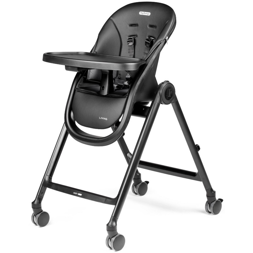 Scaun de masa Peg Perego Living True Black 2in1 (IH10000000BL13 ...