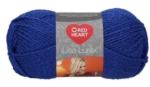 Набор для вязания Red Heart Lisa Lurex Deep Blue 50g - купить по цене ...