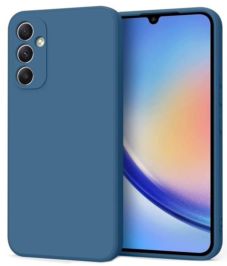 Чехол Helmet Liquid Silicone Samsung A34 Blue (HMTCLSSA34BL) – купить в ...