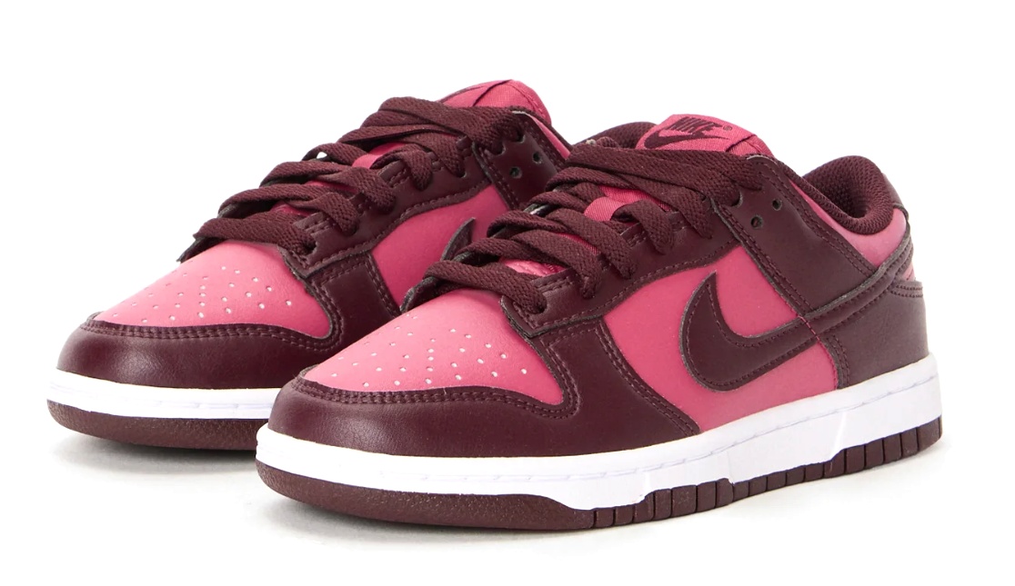 Кеды женские Nike Dunk Low Sweet Beet/White/Burgundy Crush, s.36 ...