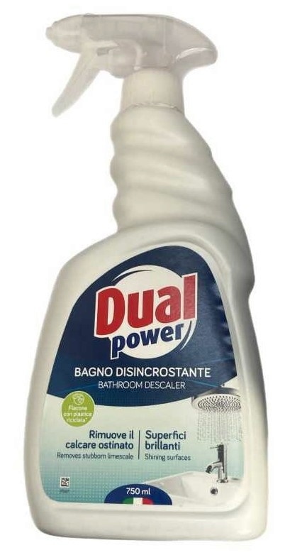 Detergent pentru obiecte sanitare Dual Power Super Disincrostante 750ml ...