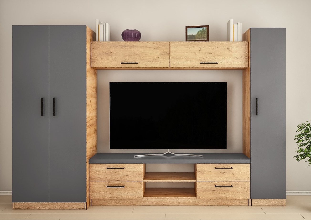 Living Bafimob Elena Z 3.0m TV-1.8m, cumpără la prețul de 8 850 lei cu ...