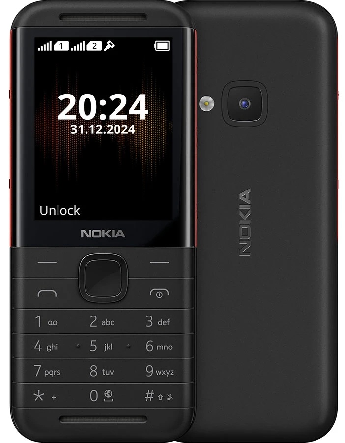 Telefon mobil Nokia 5310 (2024) Black/Red, cumpără la prețul de 1 169 ...
