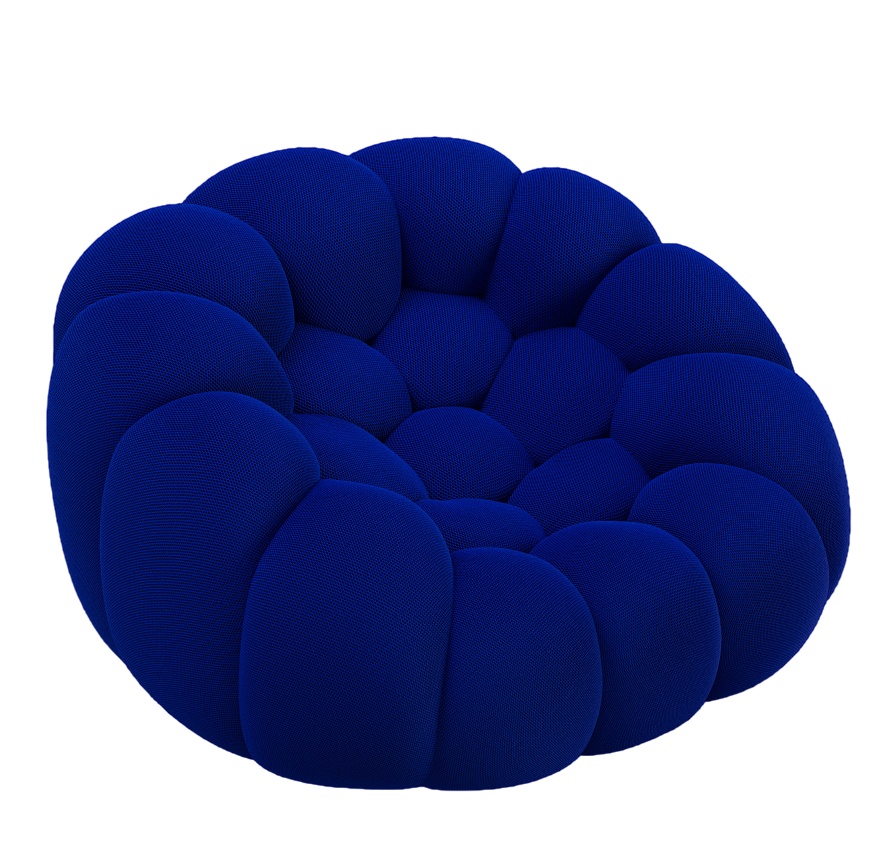 Fotoliu fara rama Synonym Puffa Blue S021, cumpără la prețul de 12 000 ...