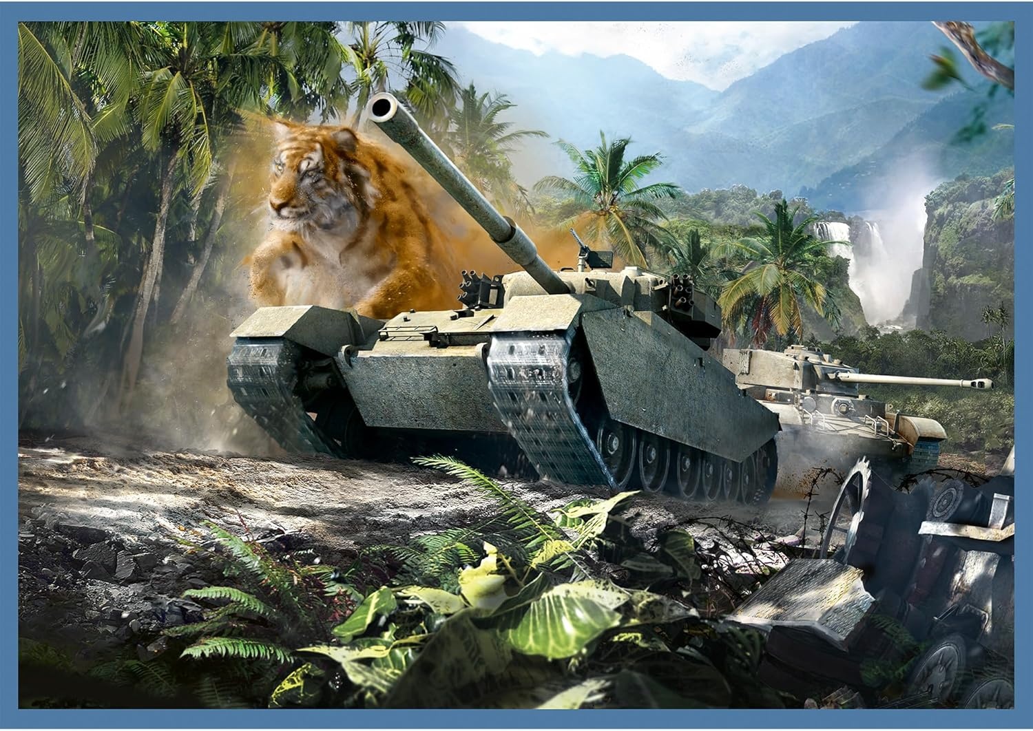 Пазл Trefl 4x250 The Great Tank Battle (13347) – купить в Кишиневе и ...