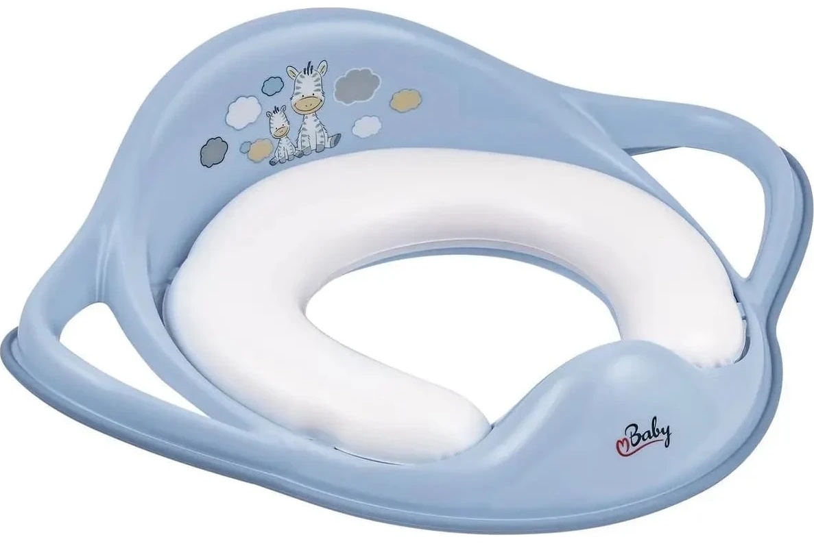 Colac WC pentru copii Maltex Zebra Soft Blue — cumpără în Moldova ...
