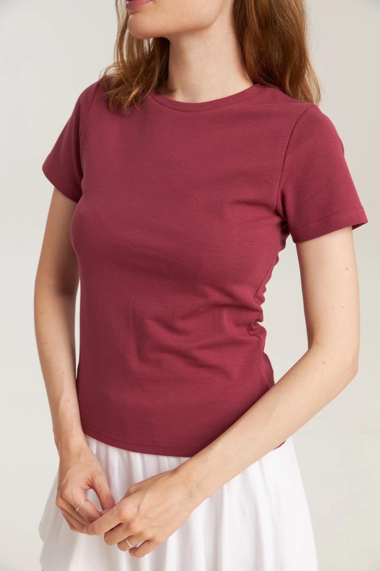 Tricou de dame Bumbacel WT37148K_1725_S6 Red, s.XXXL — cumpără în ...
