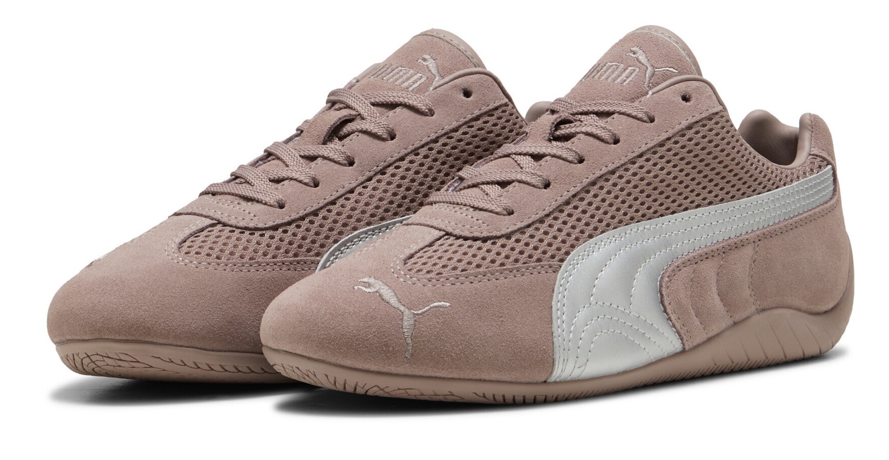 Adidași pentru dame Puma Speedcat Premium Sandstone/Matte Silver, s.40. ...