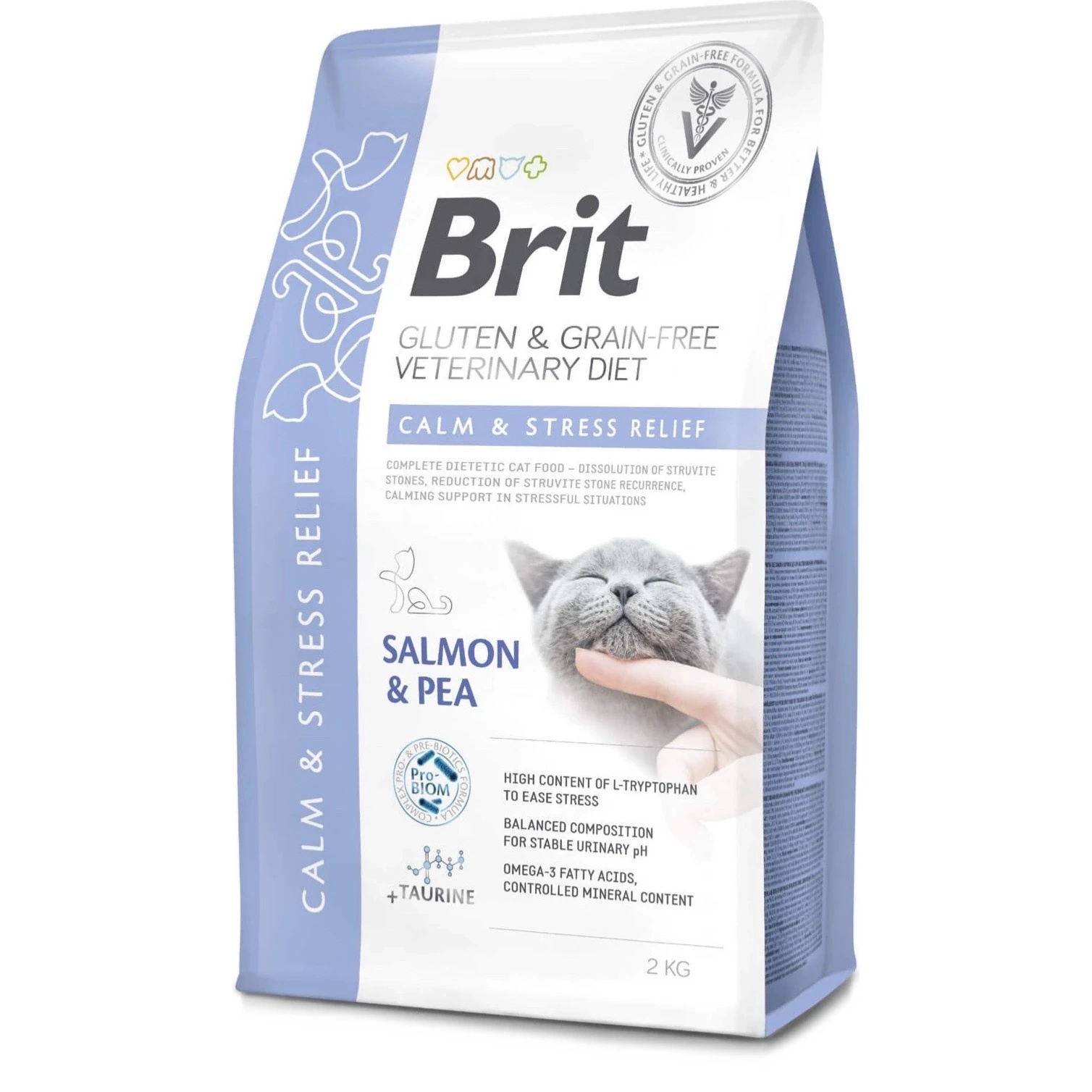 Hrană uscată pentru pisici Brit Grain Free Veterinary Diet Calm ...