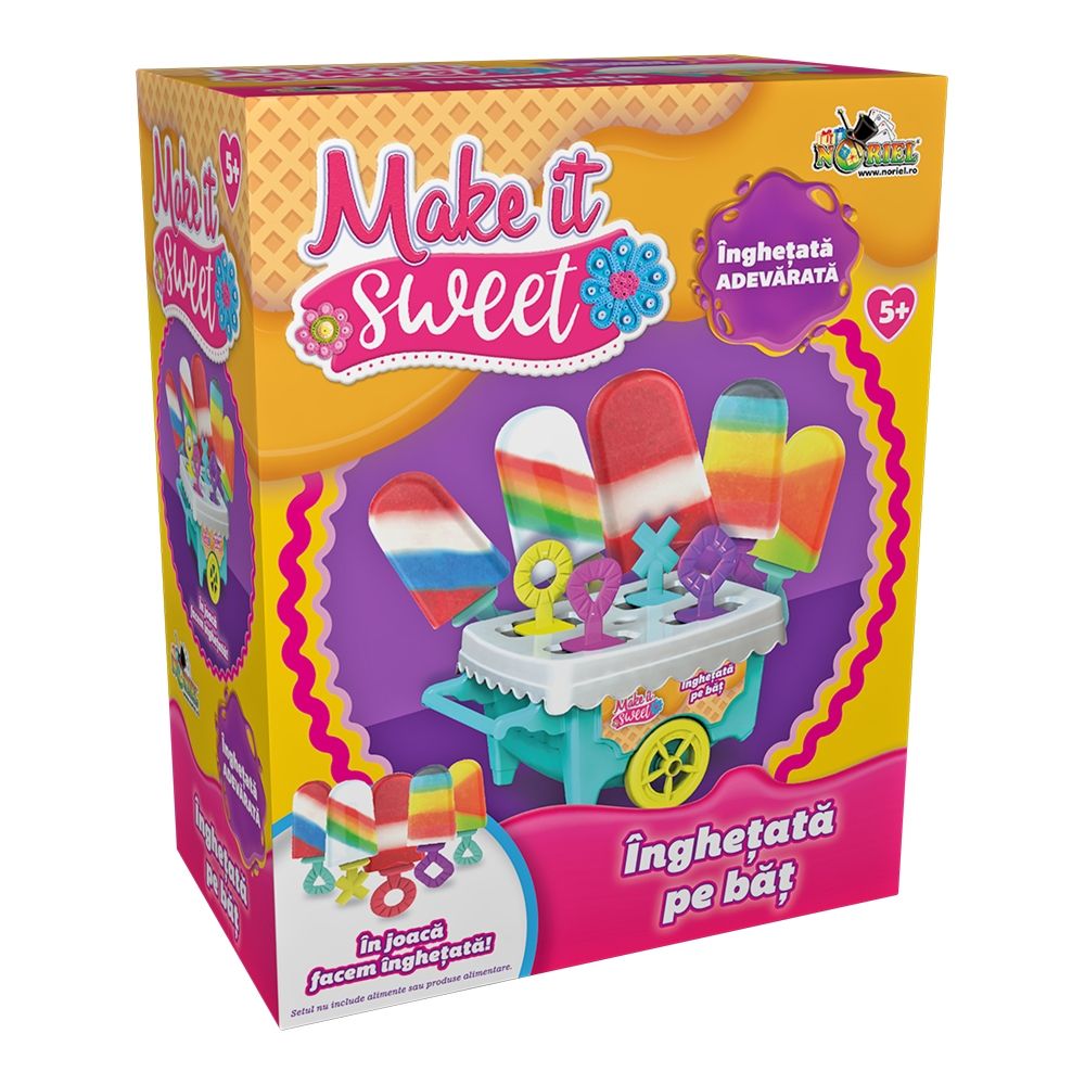 Набор для приготовления мороженого Noriel Make it Sweet - Inghetata pe ...