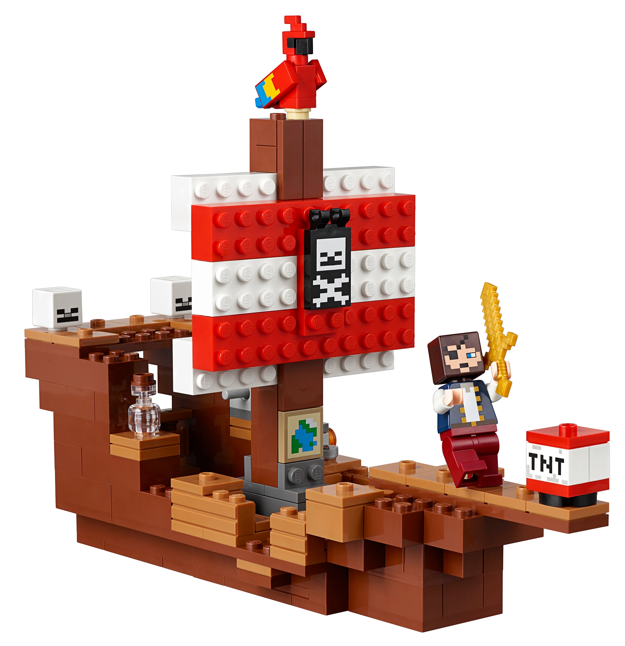 Конструктор Lego Minecraft: The Pirate Ship Adventure (21152), купить ...
