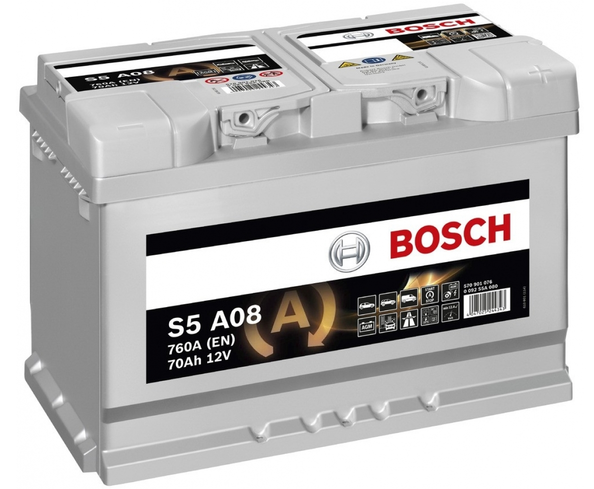 Acumulatoar auto Bosch S5 A08 (0 092 S5A 080), cumpără la prețul de 3 ...