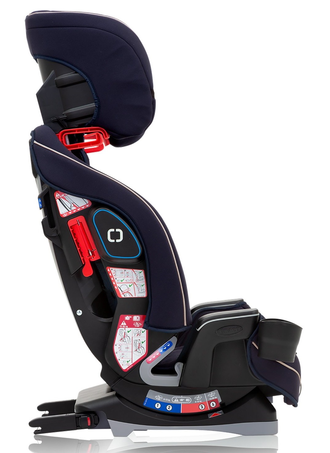 Детское автокресло Graco SlimFit LX Eclipse, купить по выгодной цене с ...