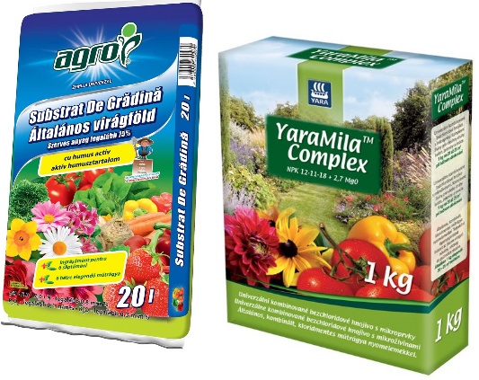 Удобрения для растений Agro CS Set Substrat 20L+YaraMila Complex 1kg ...