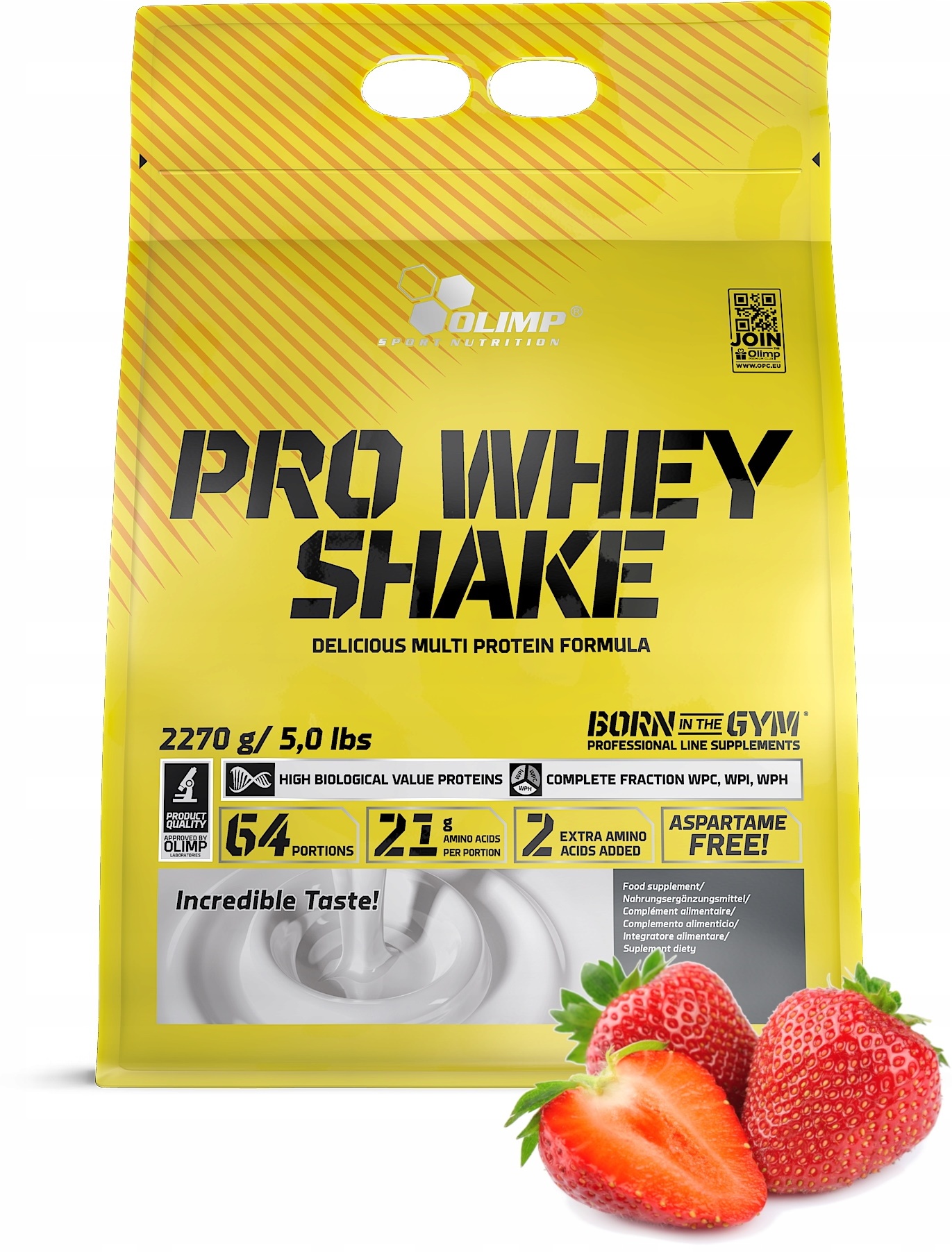 Протеин Olimp Pro Whey Shake Strawberry 700g, купить по выгодной цене с ...