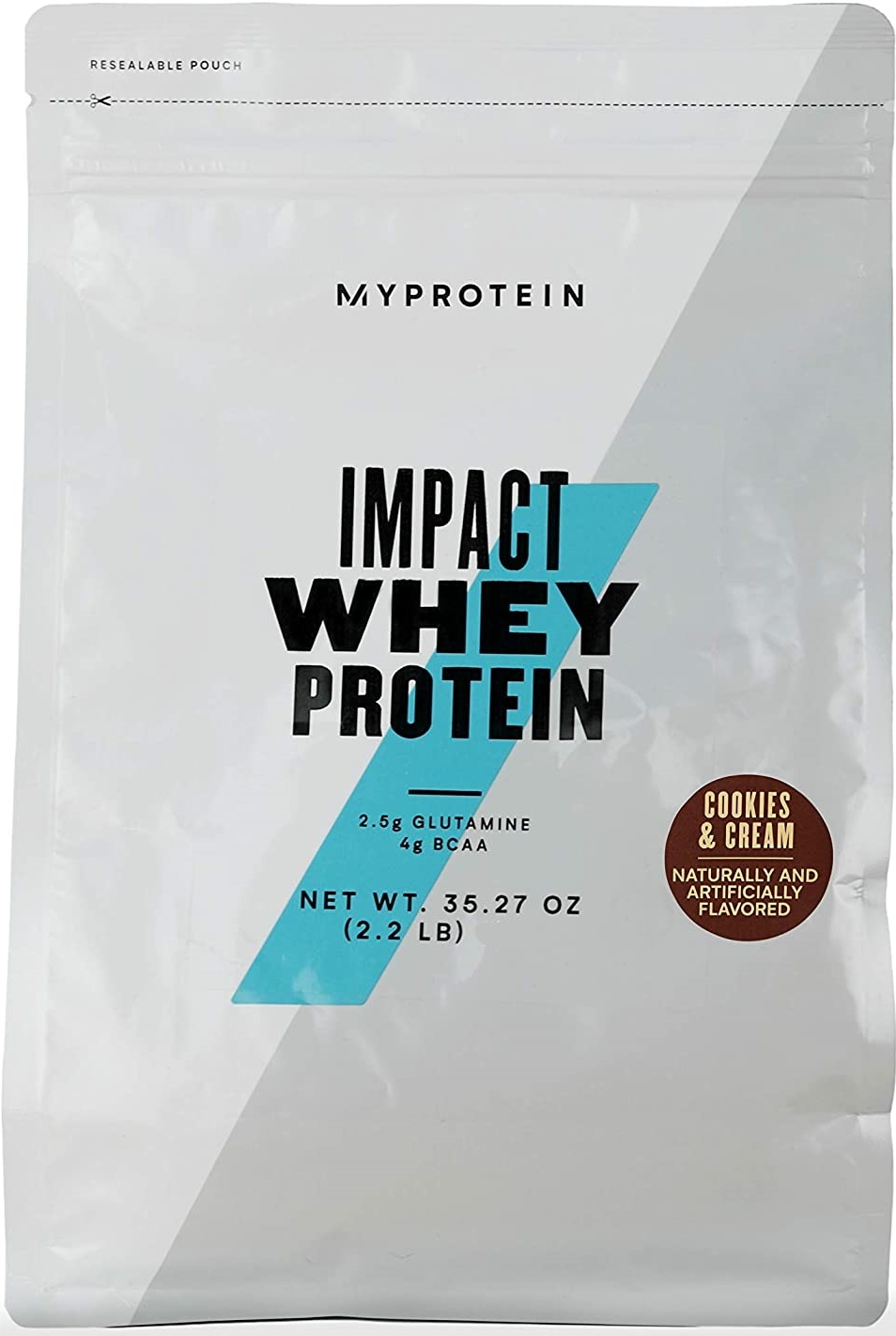 Протеин MyProtein Impact Whey Protein Cookies and Cream 2.5kg - купить ...