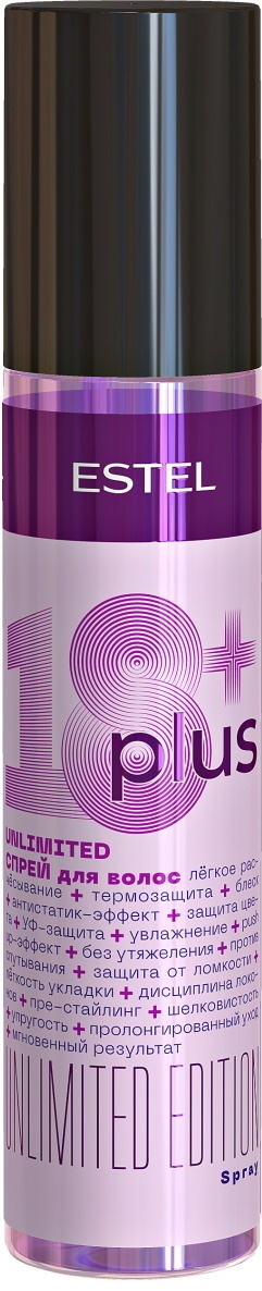 Спрей для волос Estel 18 Plus EP/S200 200ml - купить по цене 250 лей с доставкой по Молдове в ...